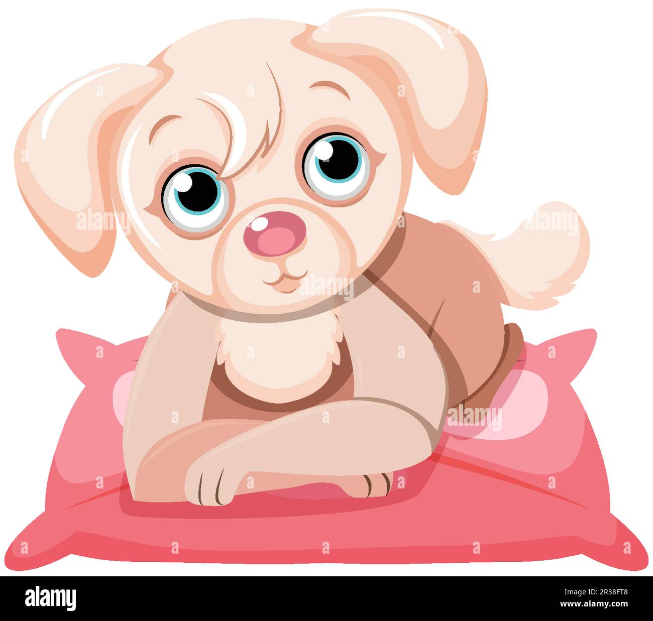 Cute dog cartoon character illustration Stock Vector Image & Art - Alamy