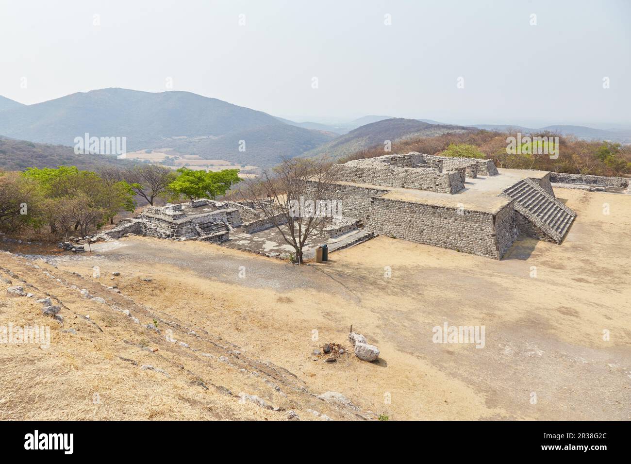 The ancient city of Xochicalco, Morelos is a rare example of a Mayan ...