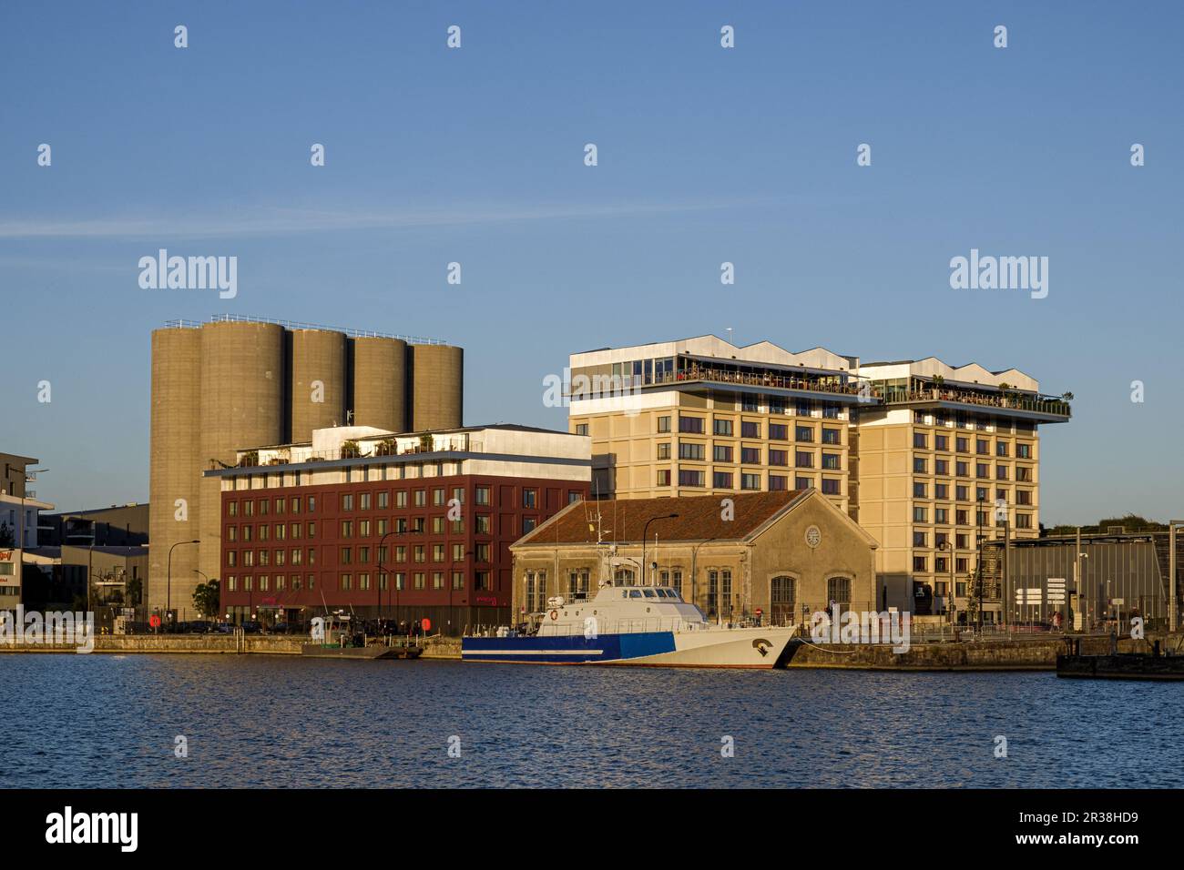 FRANCE. GIRONDE (33) BORDEAUX. DISTRICT OF BACALAN, SITE IN FULL CHANGE ...