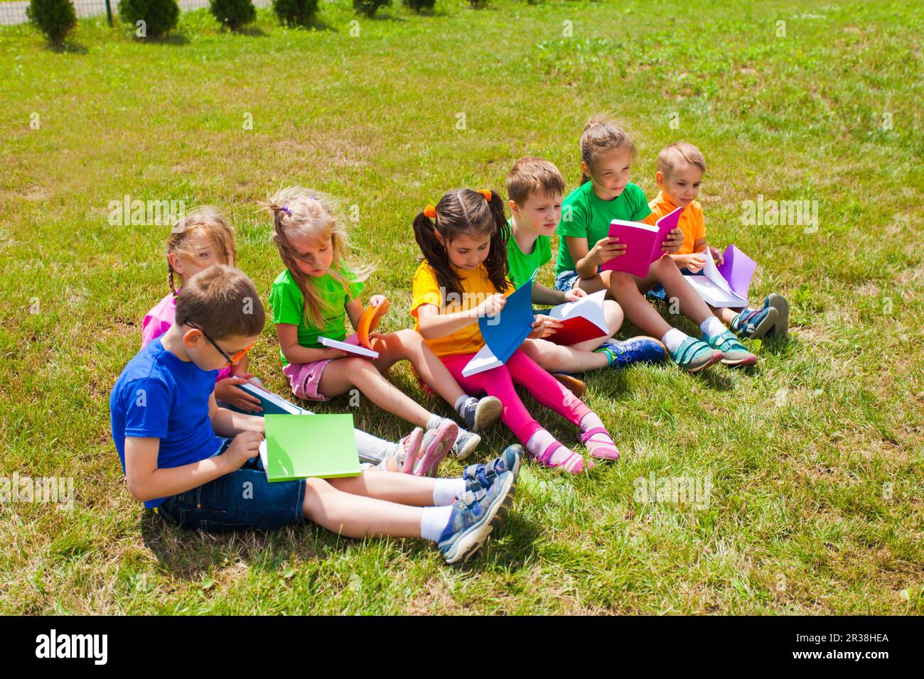 Practical lesson of natural science Stock Photo - Alamy