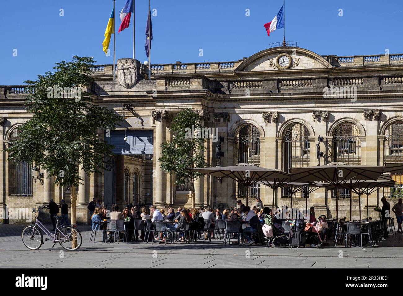 FRANCE. GIRONDE (33). BORDEAUX. THE ROHAN PALACE (NEO-CLASSICAL STYLE ...