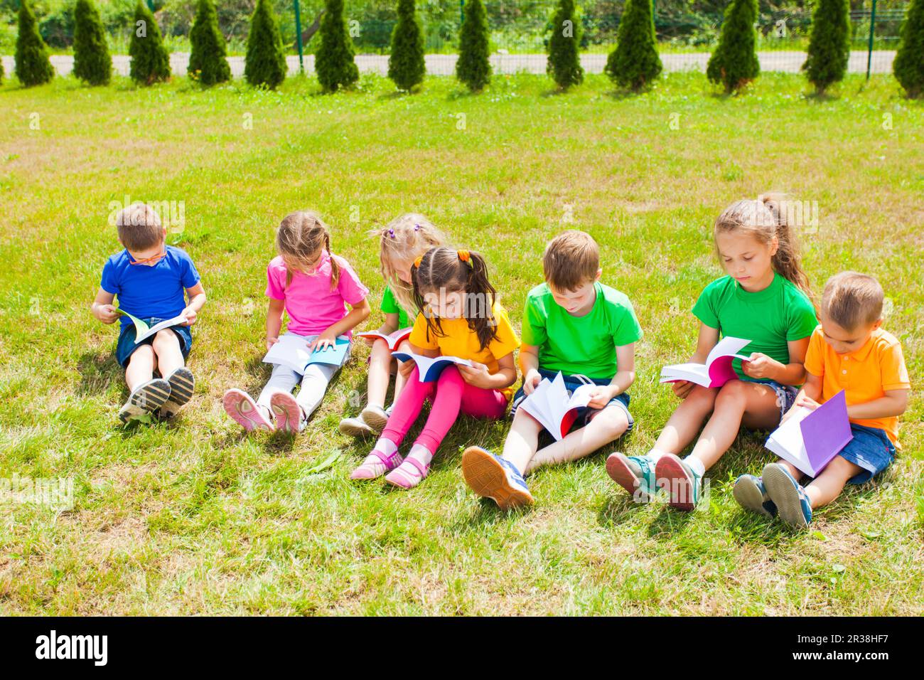 English learning camp Stock Photo - Alamy