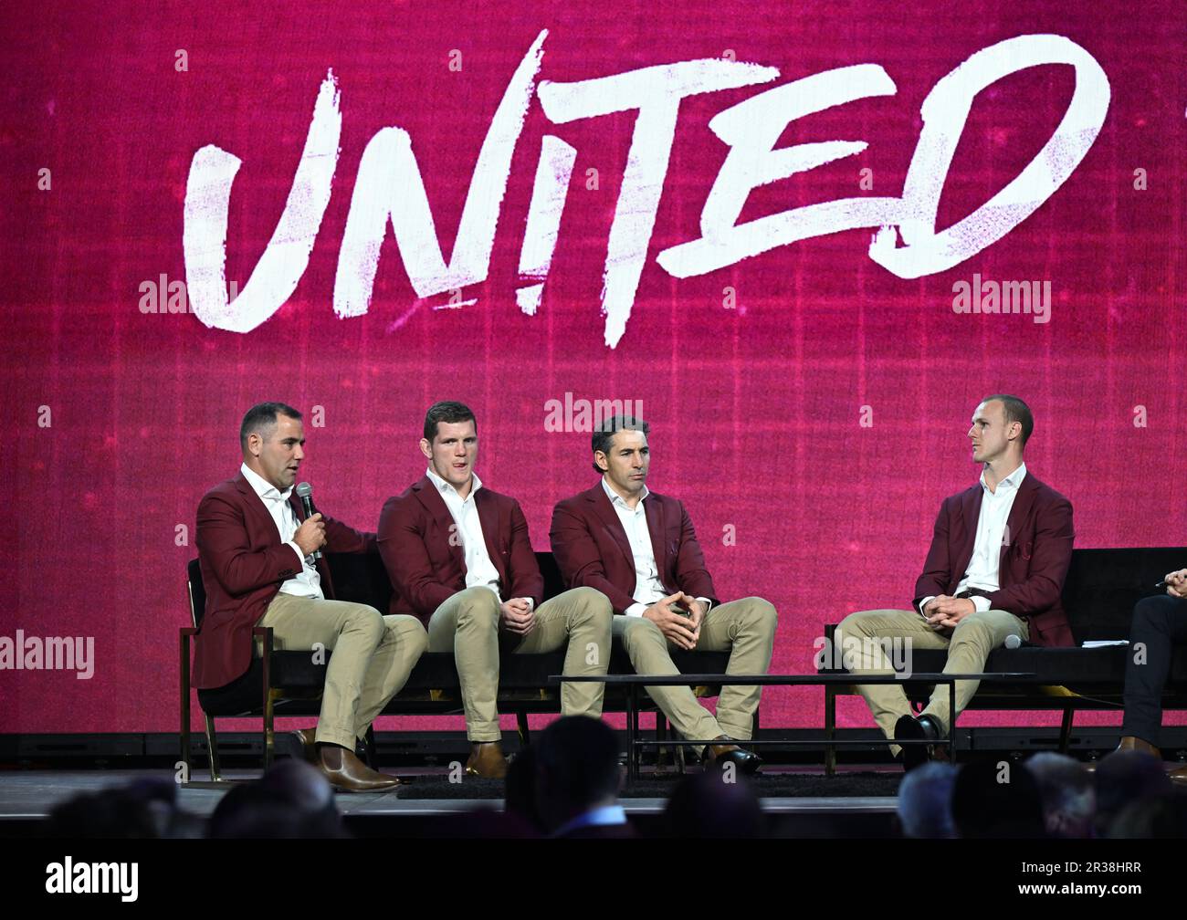 (Left to right) Assistant coach Cameron Smith, Tom Gilbert, coach Billy ...