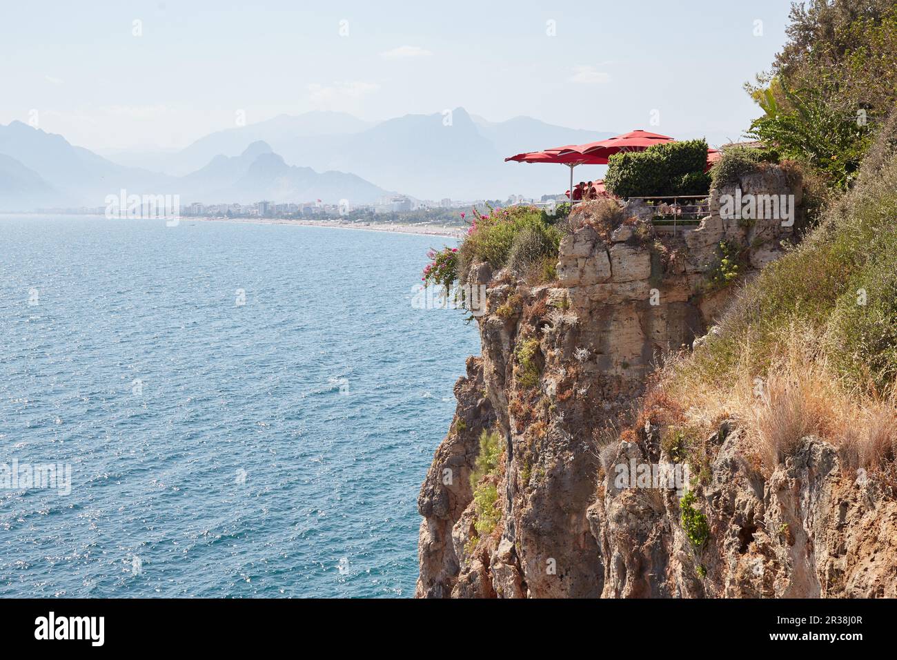 The beautiful and historical city of Antalya, located on Turkey's ...