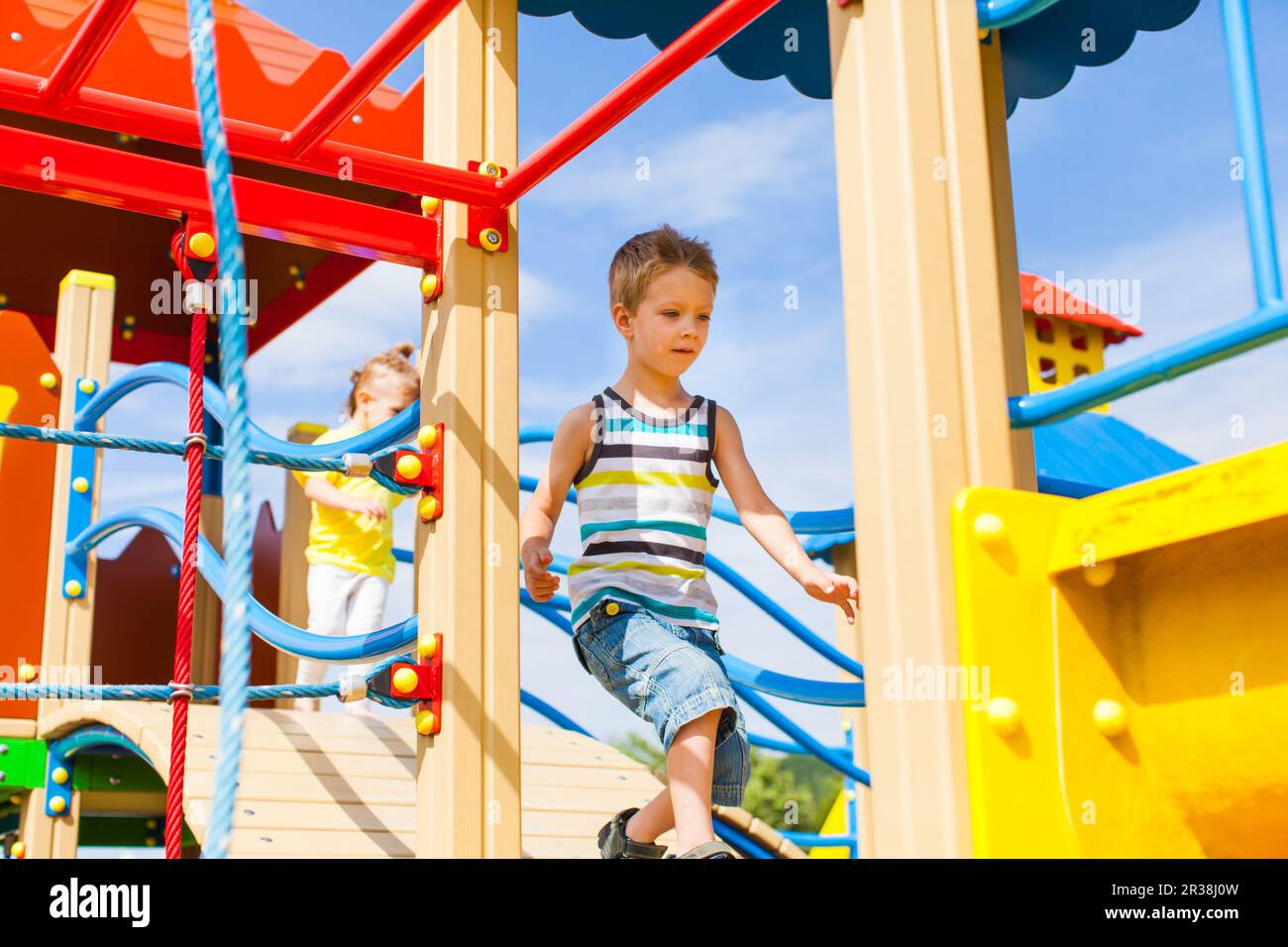 Kids run and play Stock Photo - Alamy