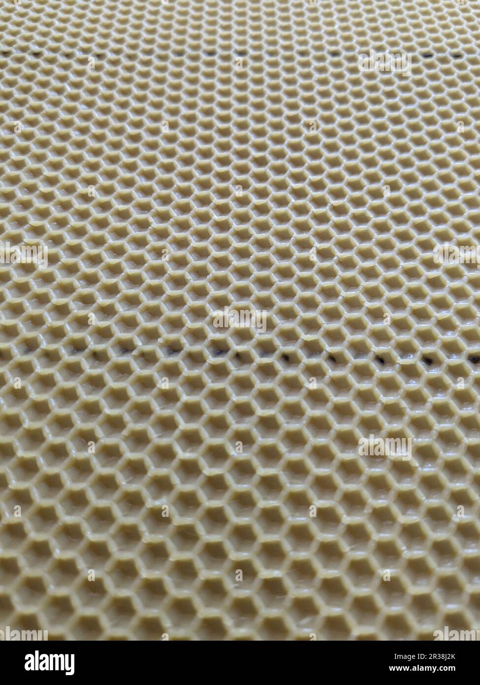 abstract background or texture background of yellow wax honeycomb ...