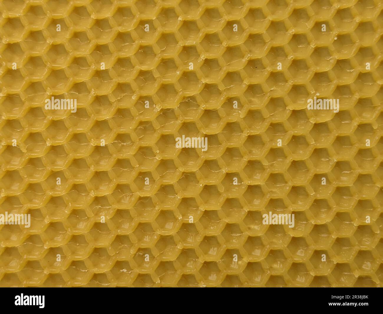 abstract background or texture background of yellow wax honeycomb ...
