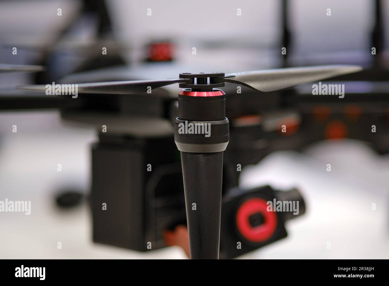 The technology behind the propeller of a remote military drone for ...