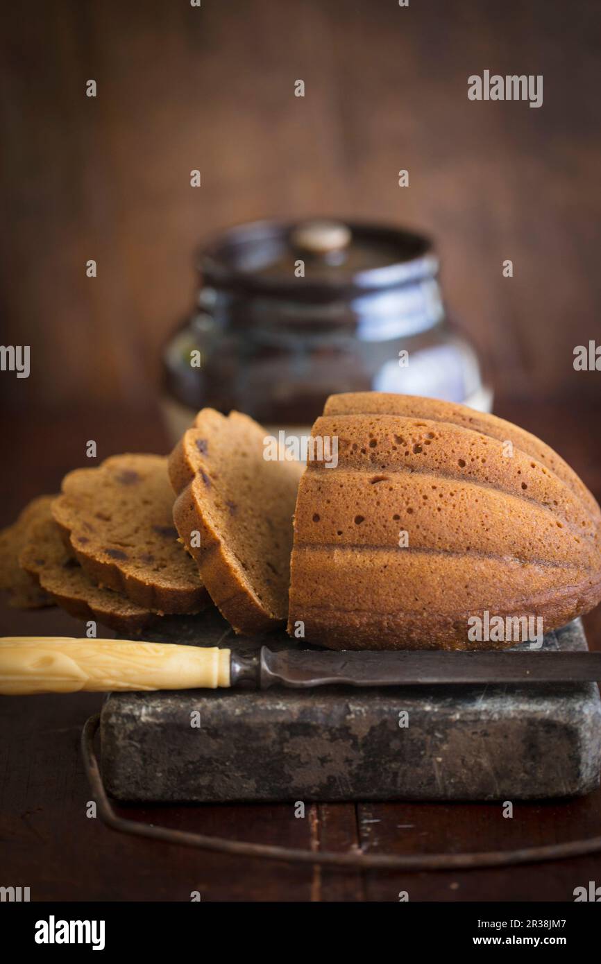 Boston Brown Bread, sliced (USA Stock Photo - Alamy