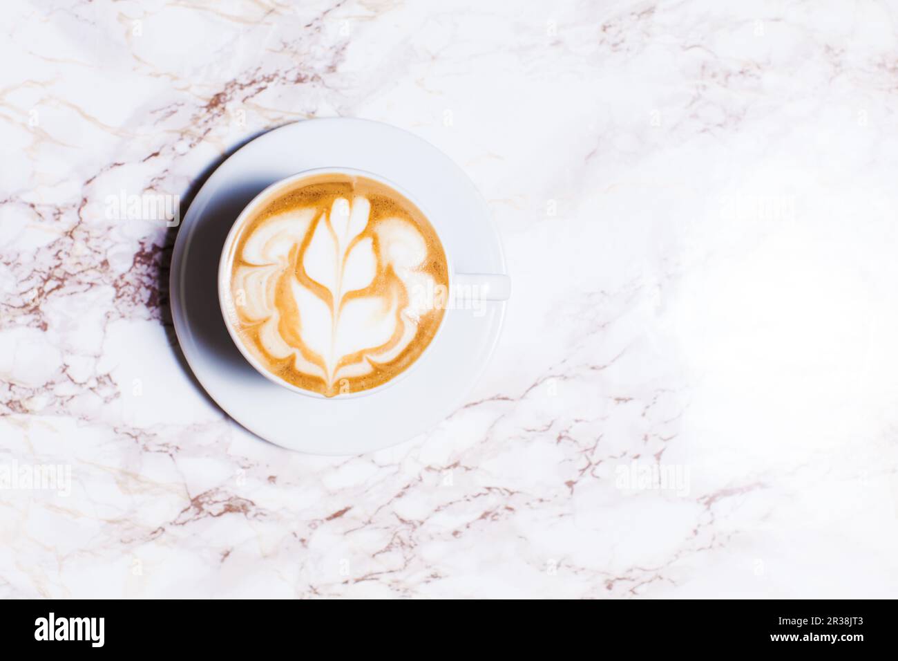 Wood table top view coffee hi-res stock photography and images - Alamy