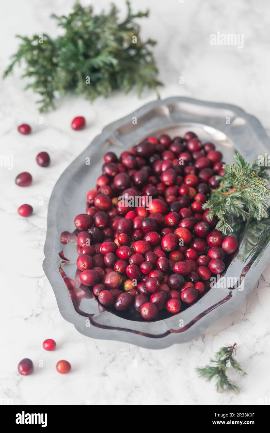 Inside of a cranberry hi-res stock photography and images - Alamy