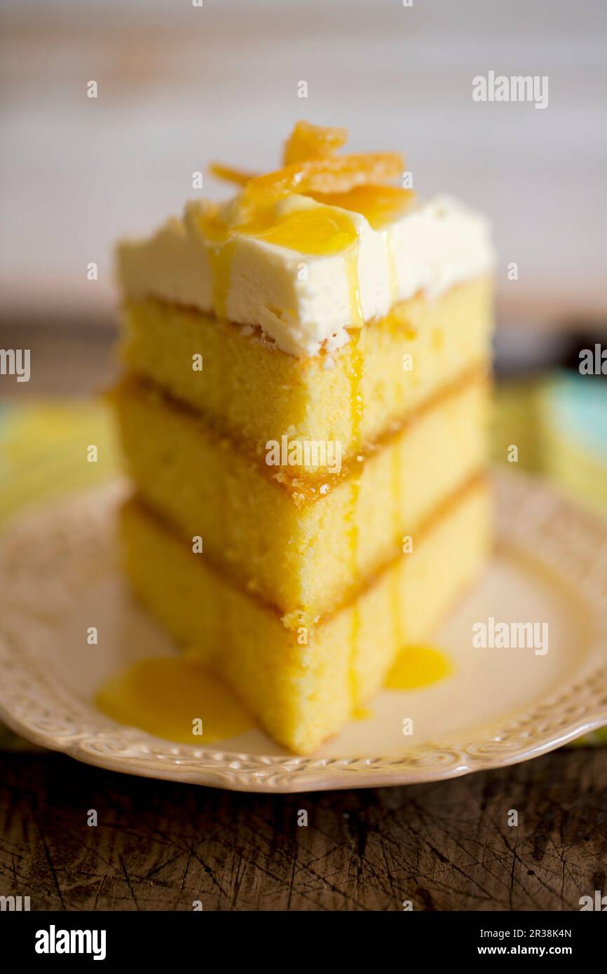 Three layer cake sweet hi-res stock photography and images - Alamy