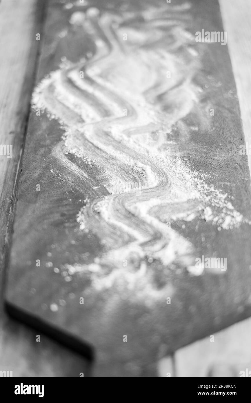 Gluten flour Black and White Stock Photos & Images - Alamy