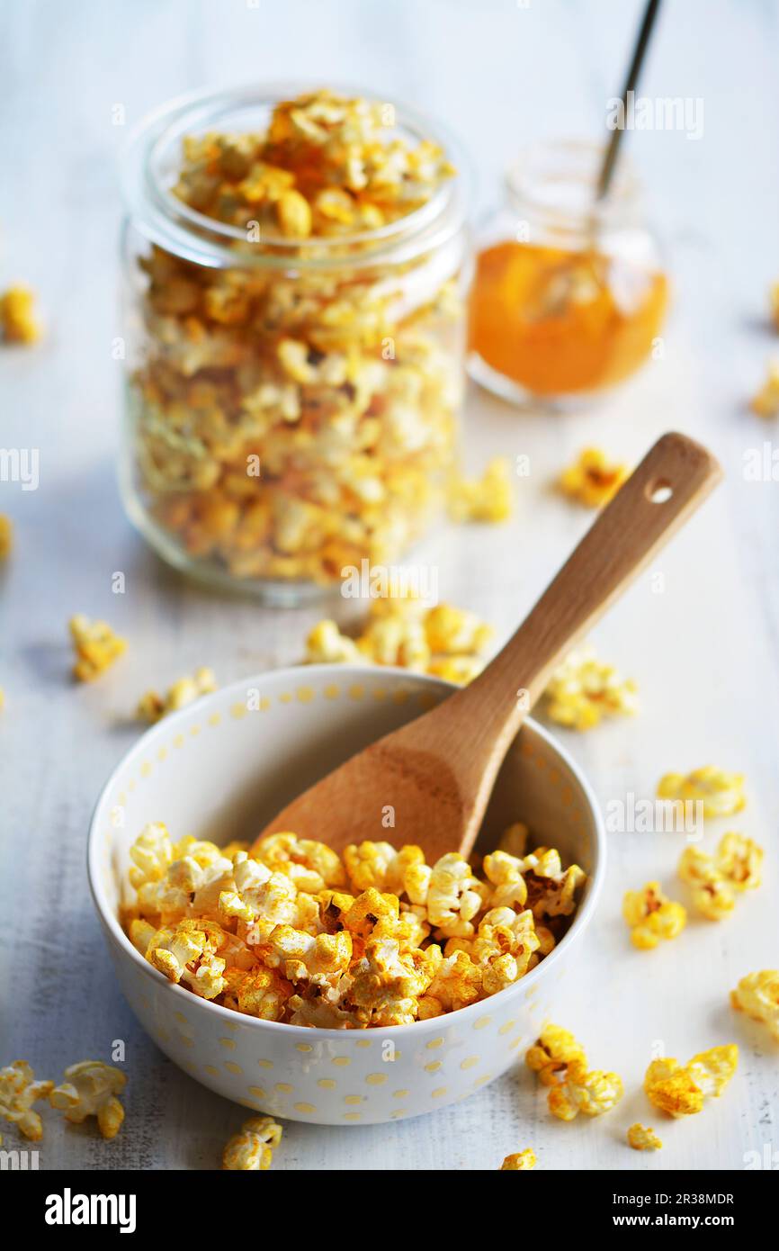 Popcorn jar hi-res stock photography and images - Alamy