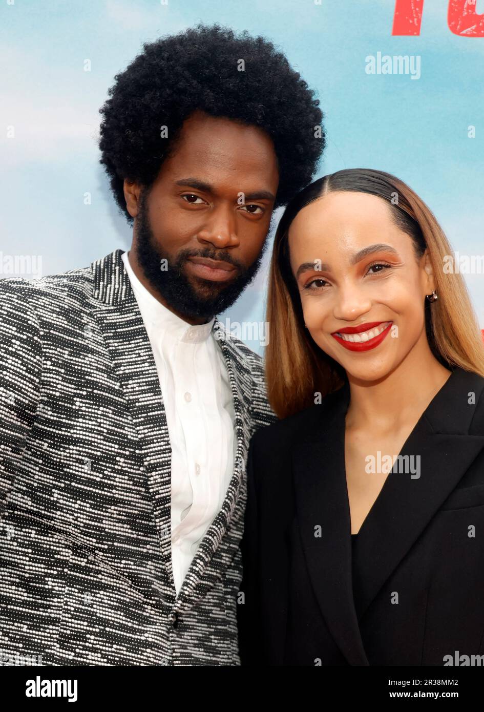 Los Angeles, California, USA. 22nd May, 2023. Milan Carter, Ashley ...