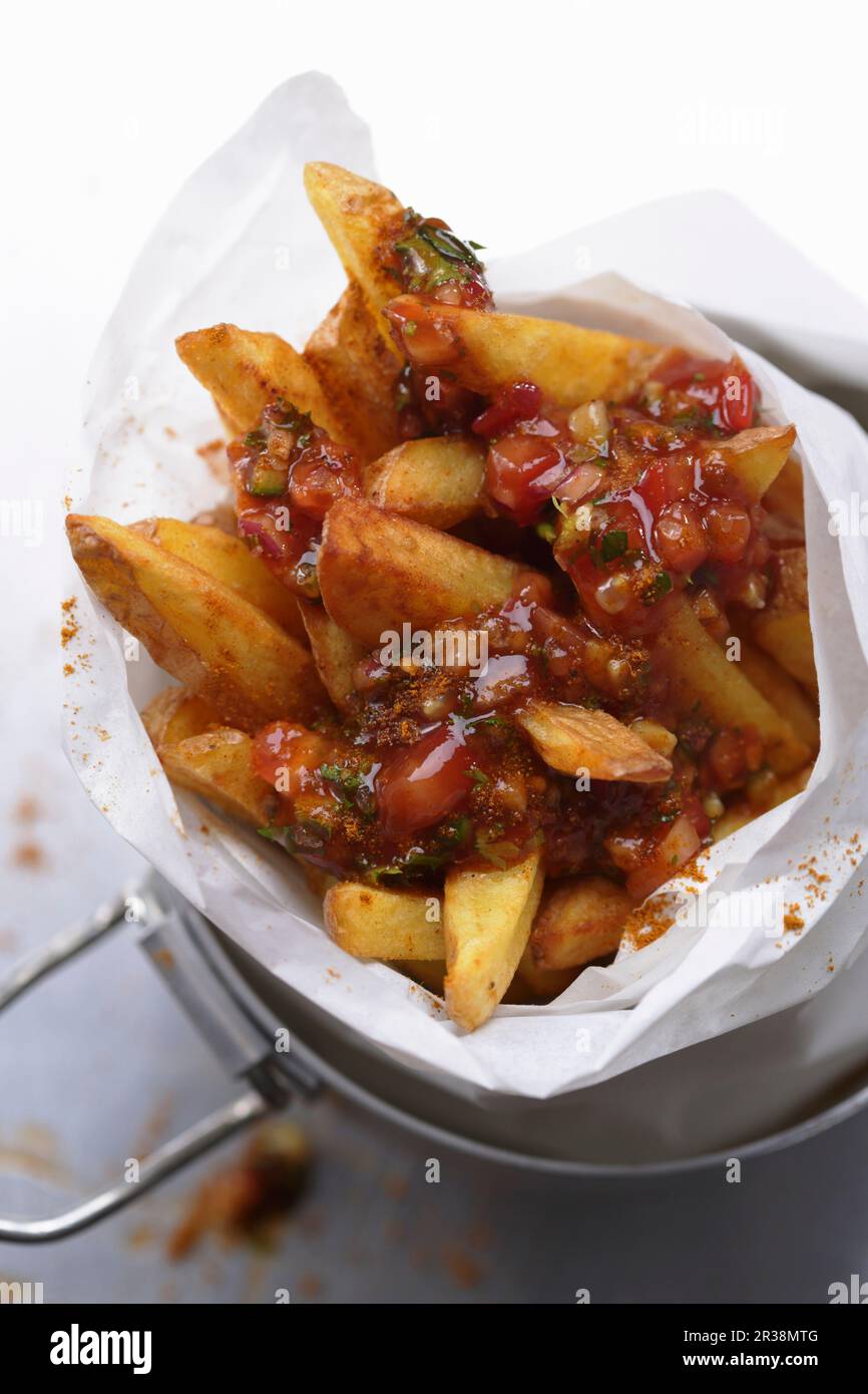 A cone of chips hi-res stock photography and images - Alamy