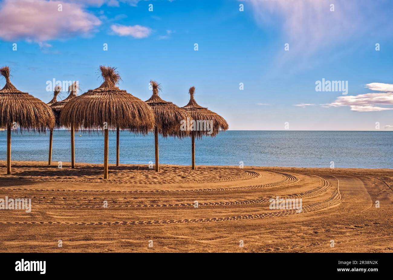 Beautiful view straw beach hi-res stock photography and images - Alamy