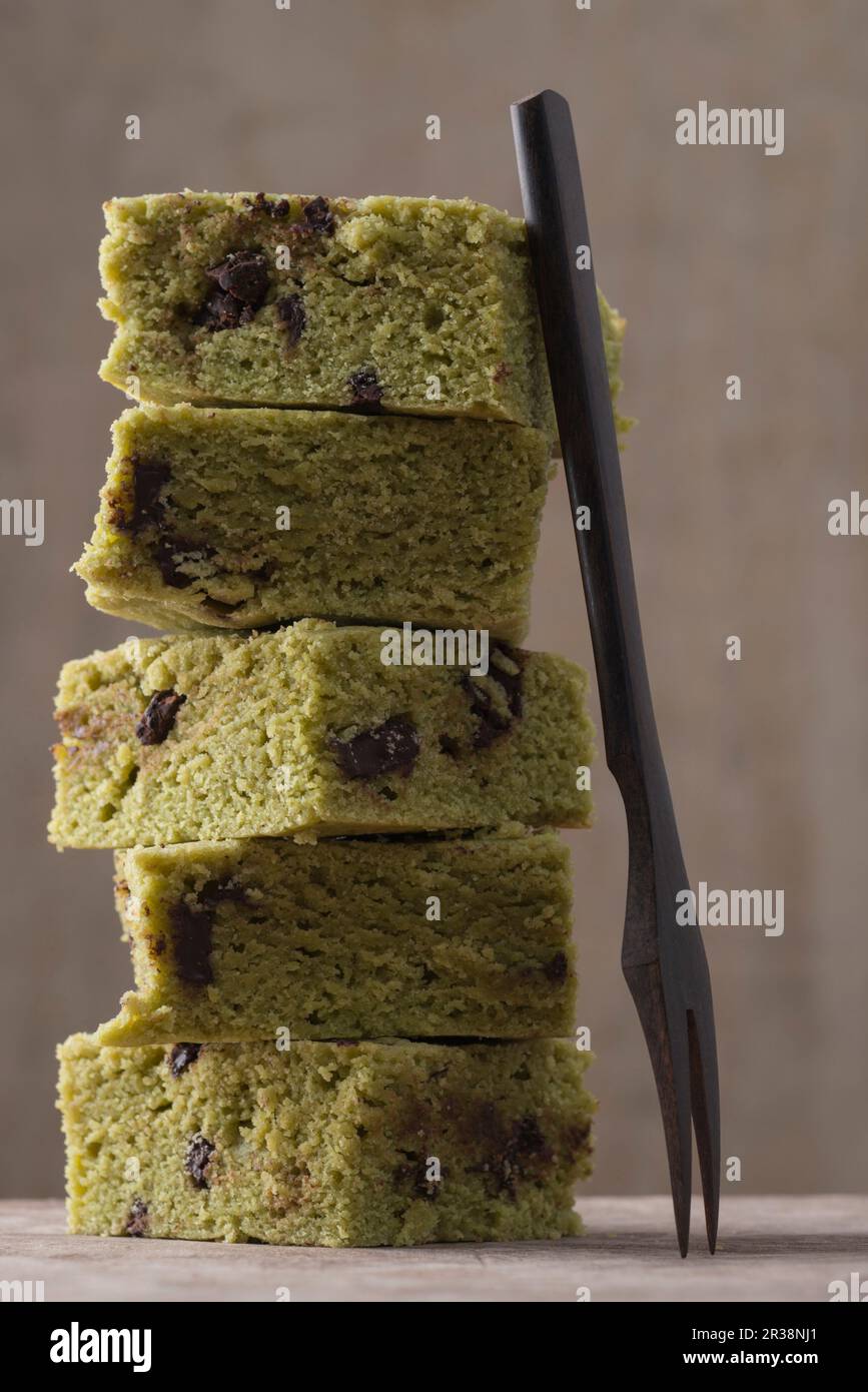 Matcha brownie hi-res stock photography and images - Alamy