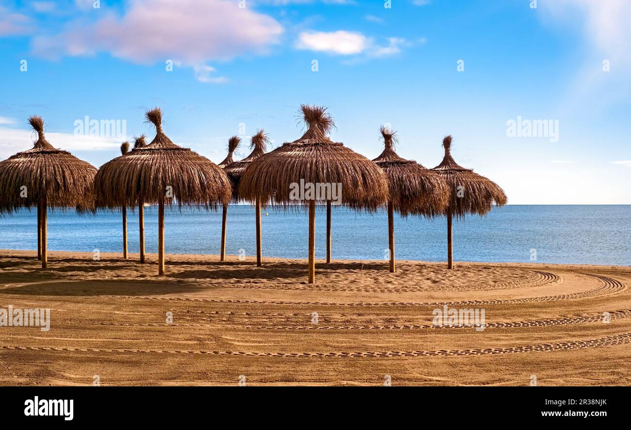 Beautiful view straw beach hi-res stock photography and images - Alamy
