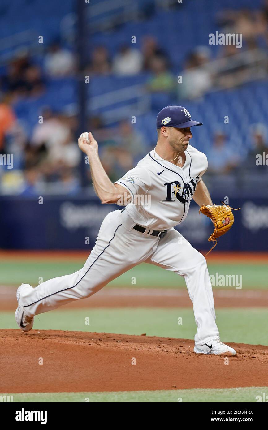 St. Petersburg, FL USA; Tampa Bay Rays relief pitcher Trevor Kelley (44 ...