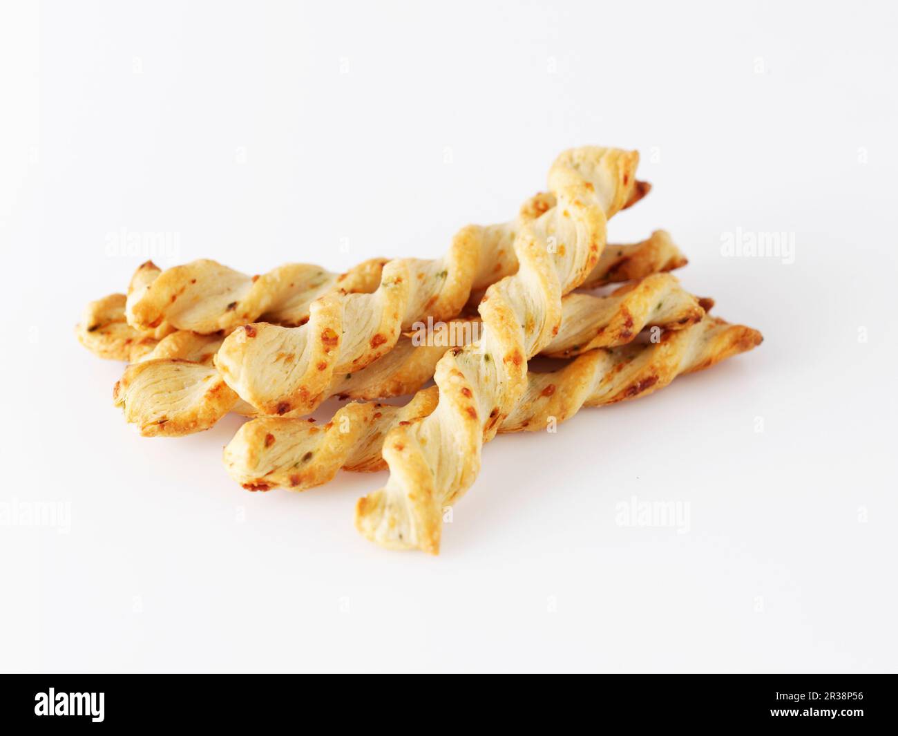 Twisted Parmesan sticks Stock Photo - Alamy