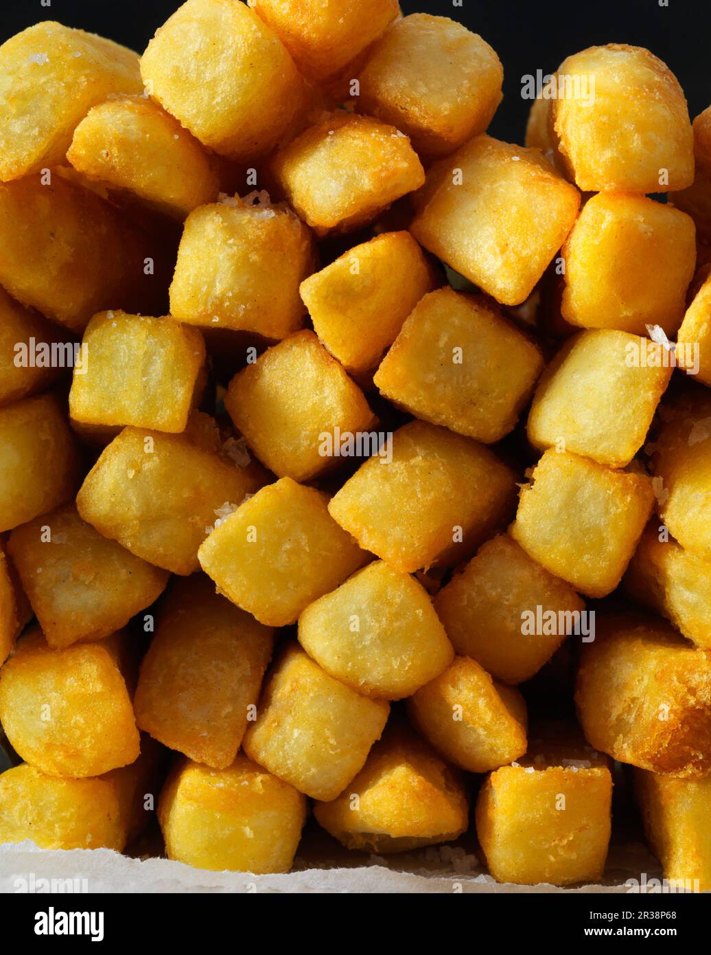 Stacked french fries Stock Photo - Alamy