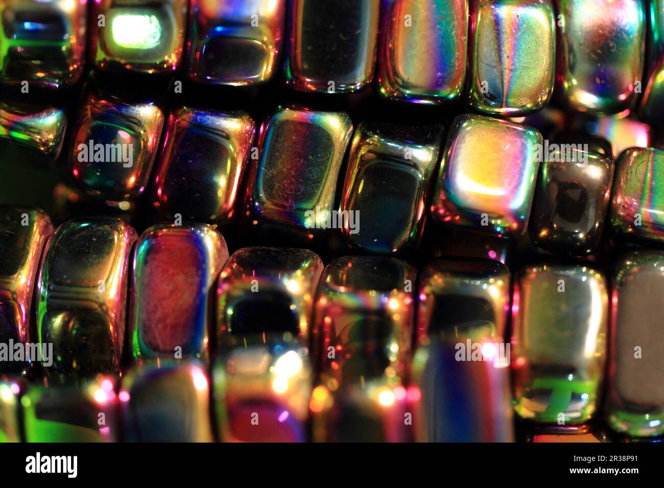 color rainbow hematite mineral texture as very nice background Stock ...