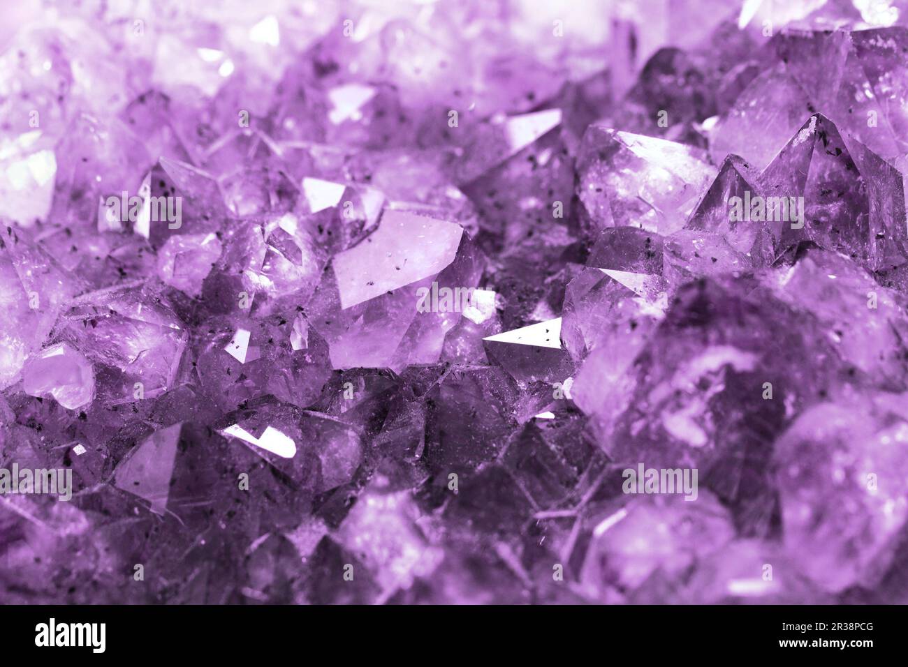 amethyst gem texture as nice natural mineral background Stock Photo - Alamy