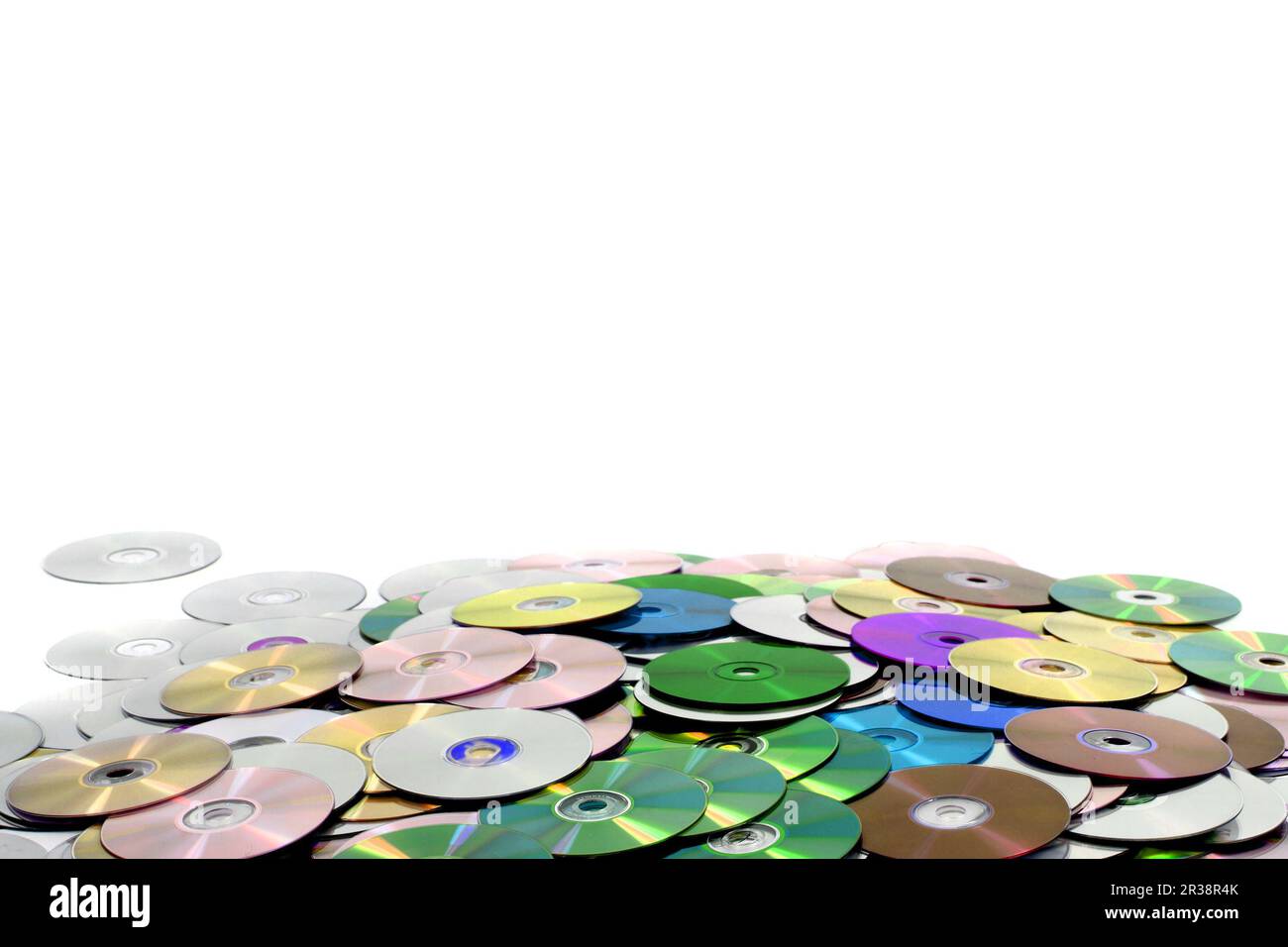cd and dvd as nice technology background Stock Photo - Alamy