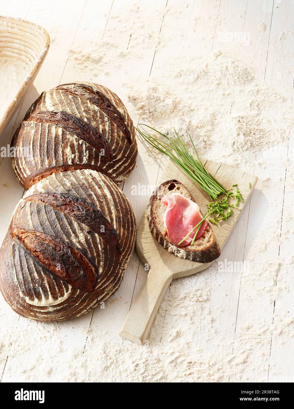 Sourdough bread ham hi-res stock photography and images - Alamy