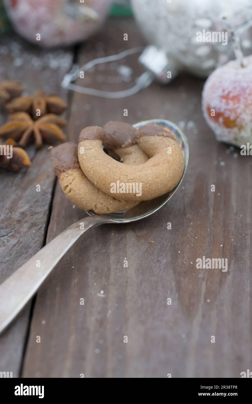 Biscuit curls hi-res stock photography and images - Alamy
