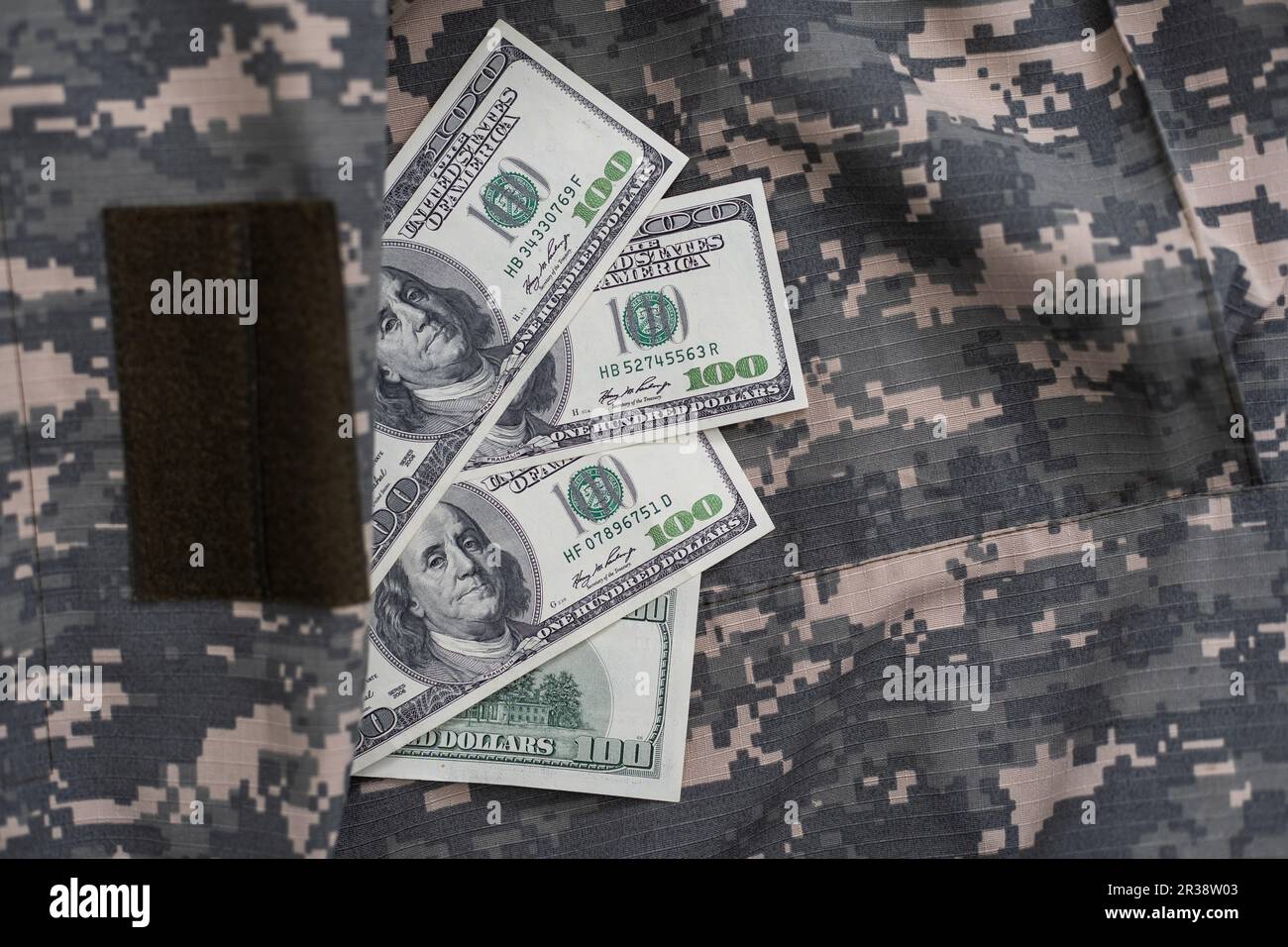 the military form of the dollar Stock Photo - Alamy