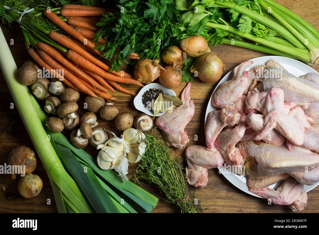 Fungus chicken soup hi-res stock photography and images - Alamy