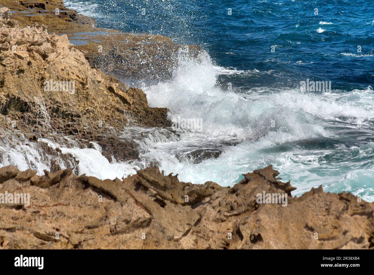 Wildes Curacao - Suplado Jacuzzi Stock Photo - Alamy