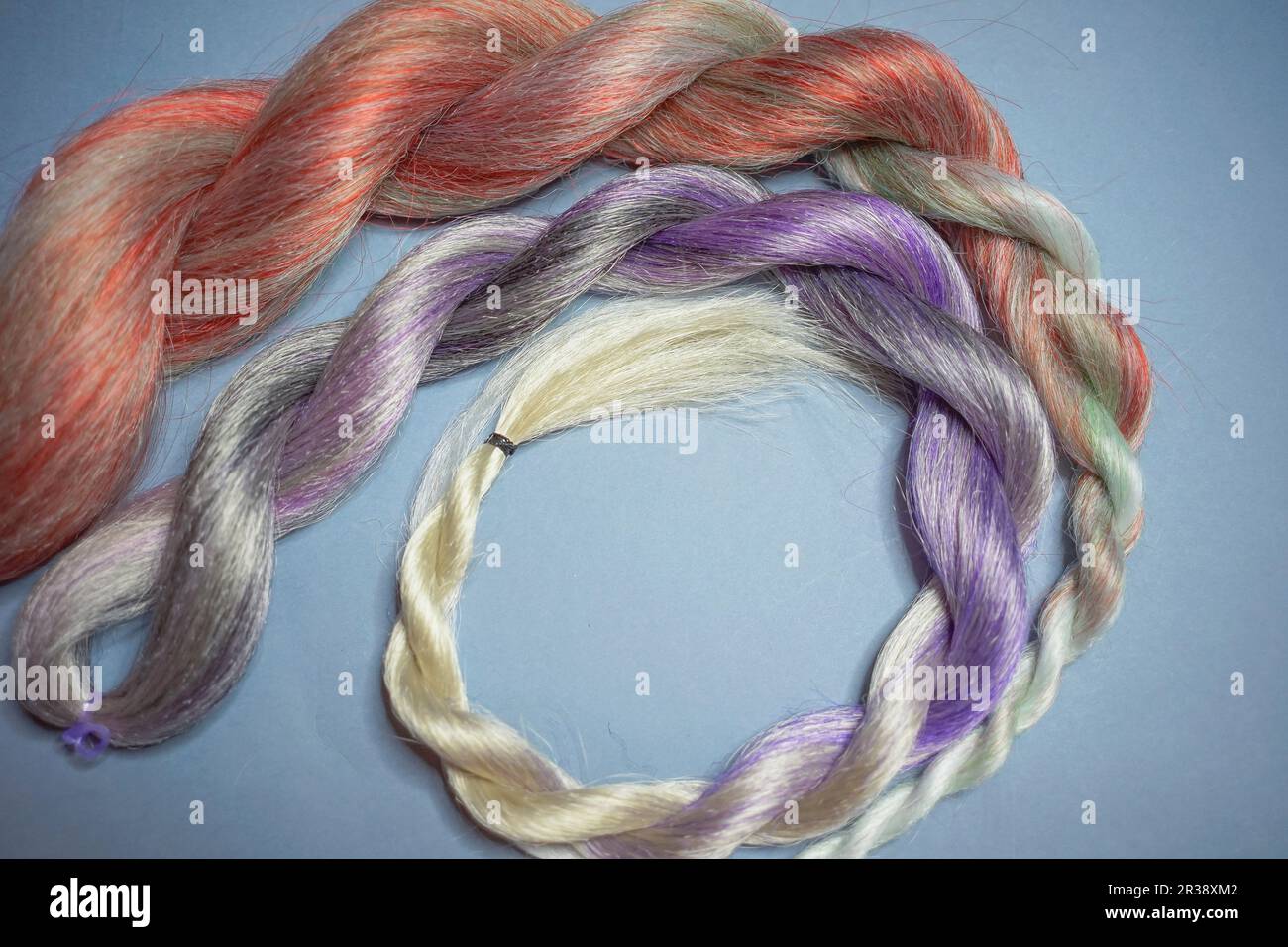Braid hair extensions hi-res stock photography and images - Alamy