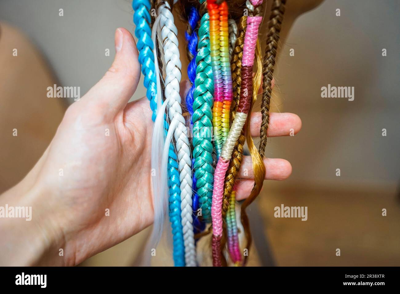 Rasta Spanish Girl with dreadlocks, piercings and stylish accessories ...