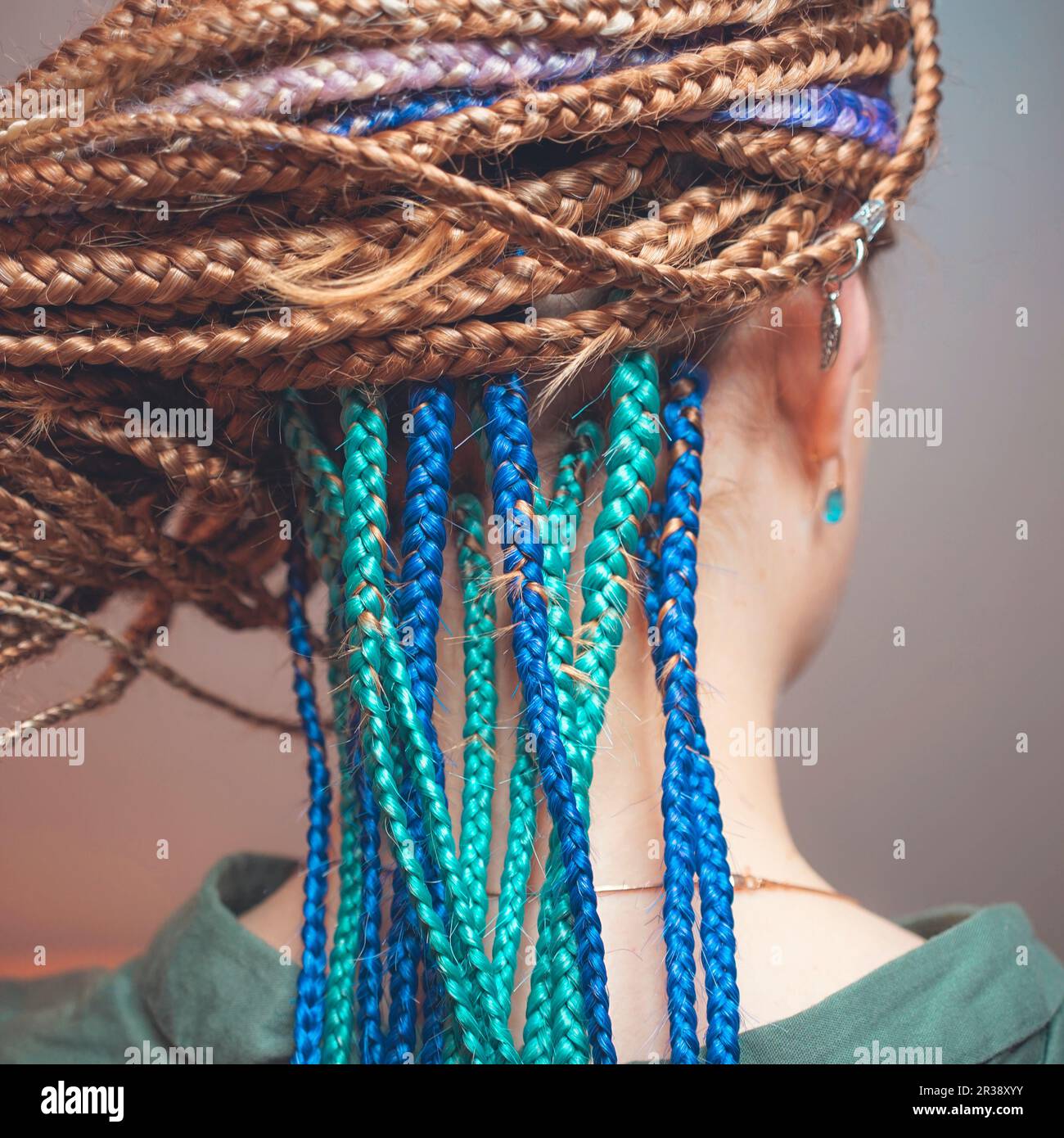 Braids vector hi-res stock photography and images - Alamy