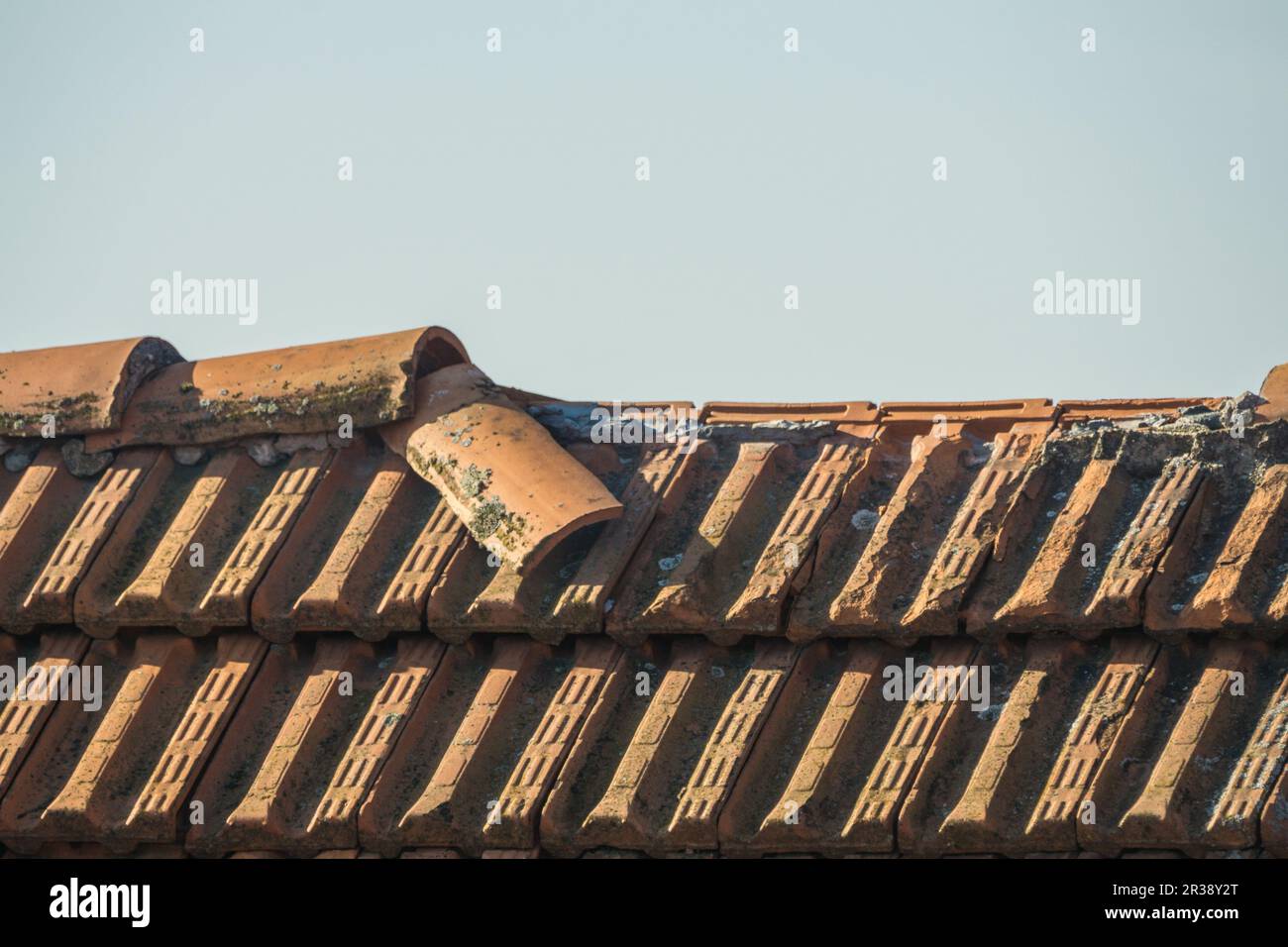Broken roof old house hi-res stock photography and images - Alamy