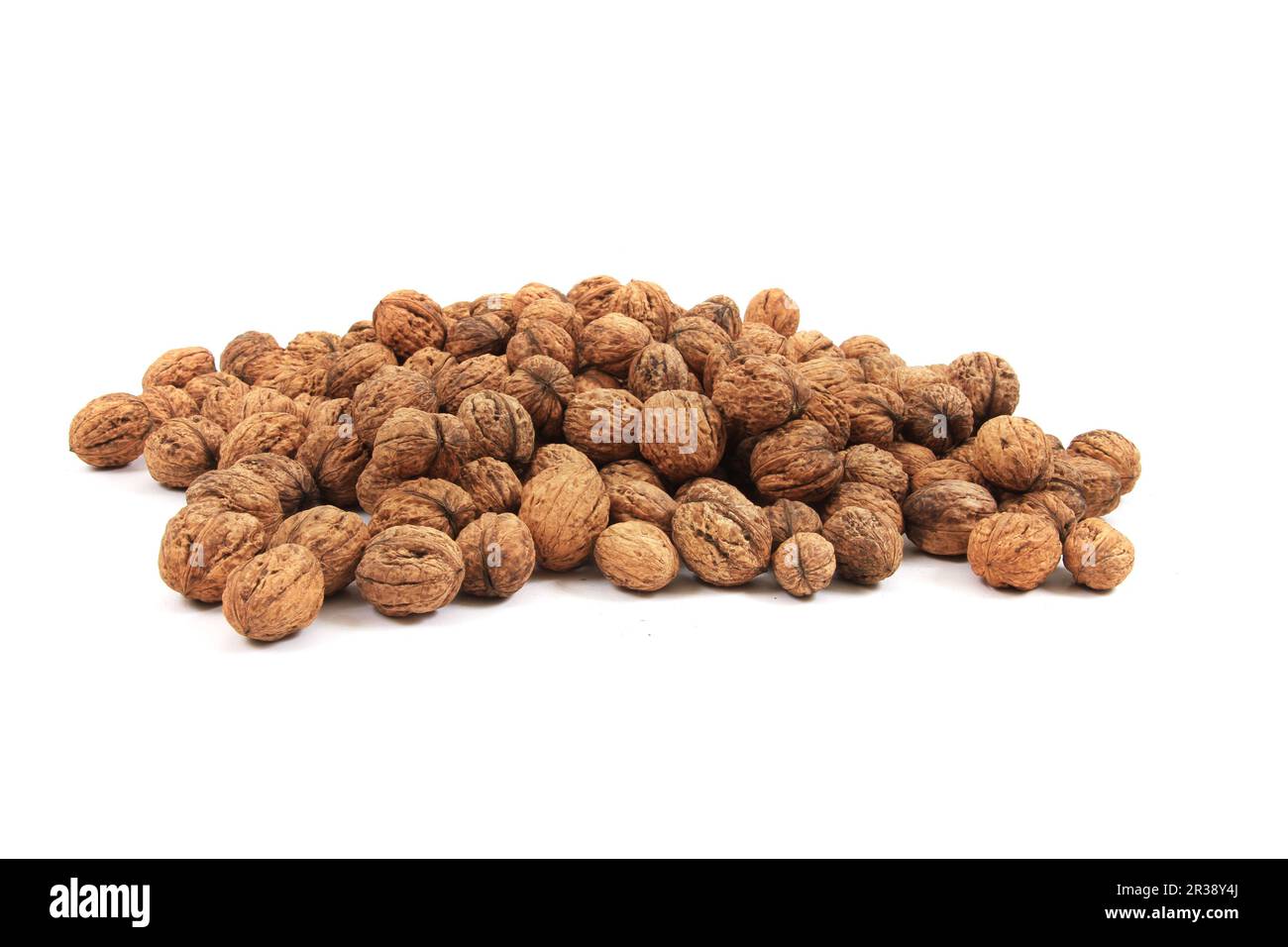 big wallnuts isolated on the white background Stock Photo - Alamy