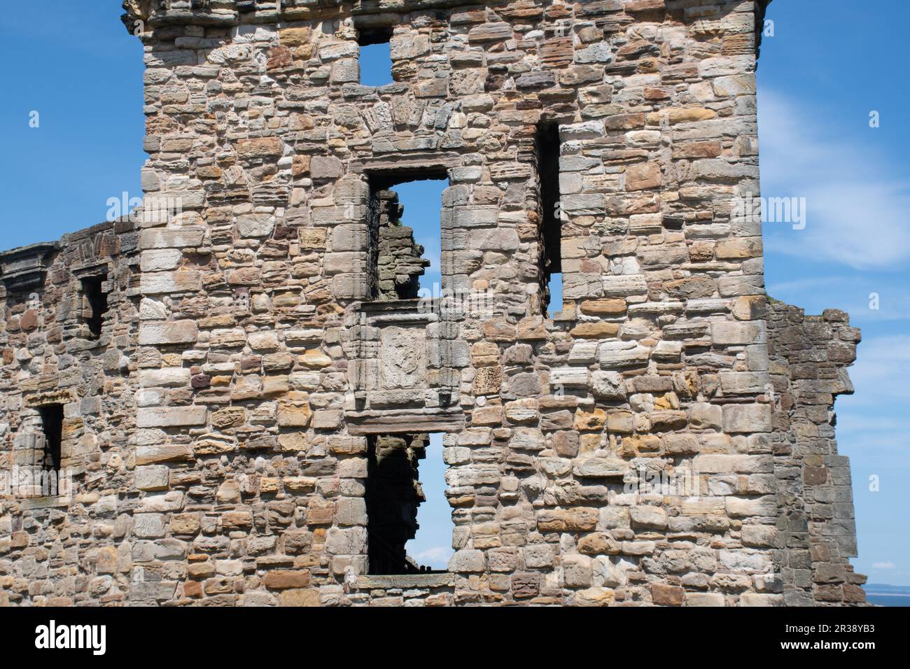 Castle Walls St Andrews Scotland Stock Photo - Alamy
