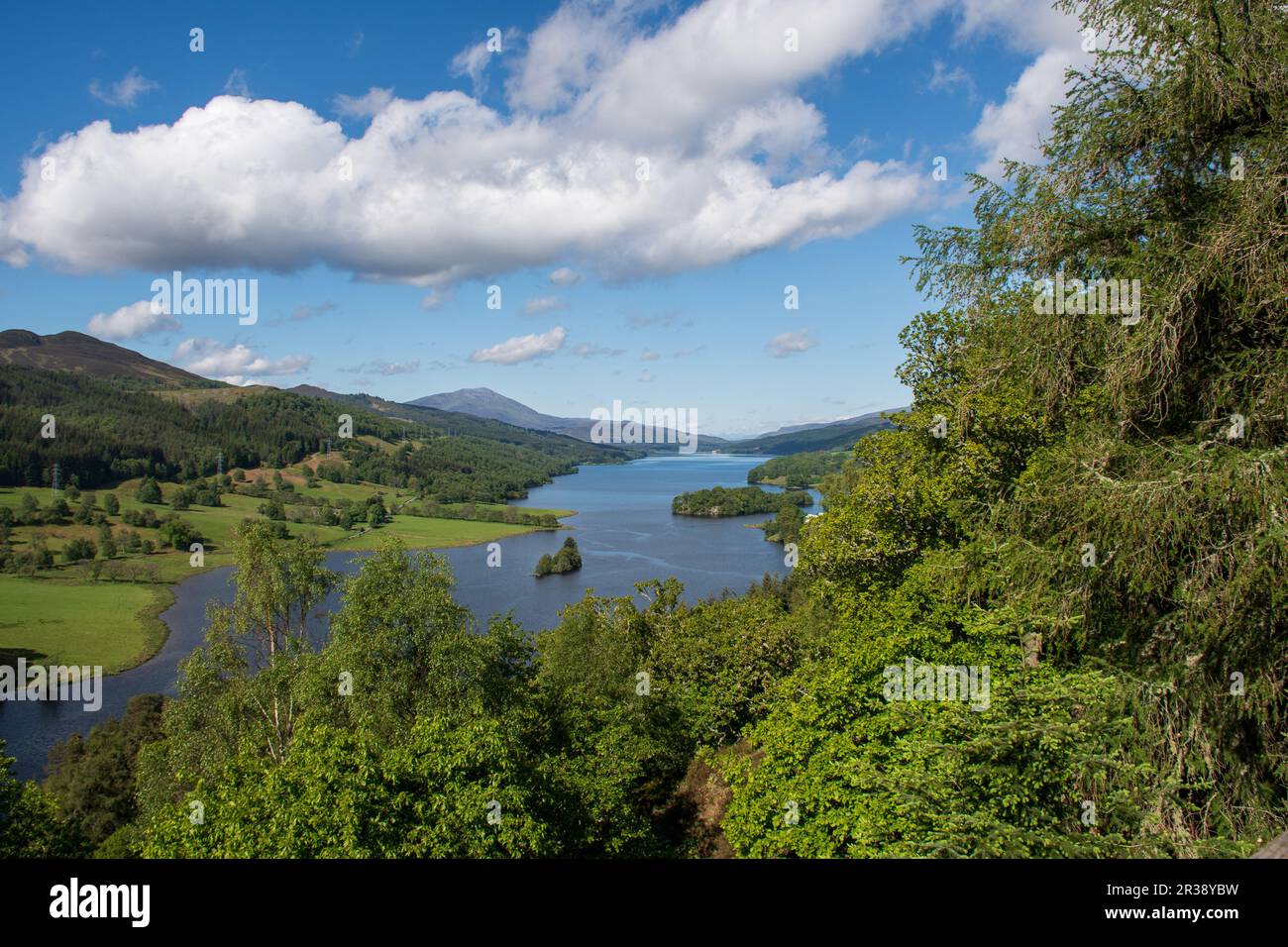 Scottish mountains view hi-res stock photography and images - Alamy