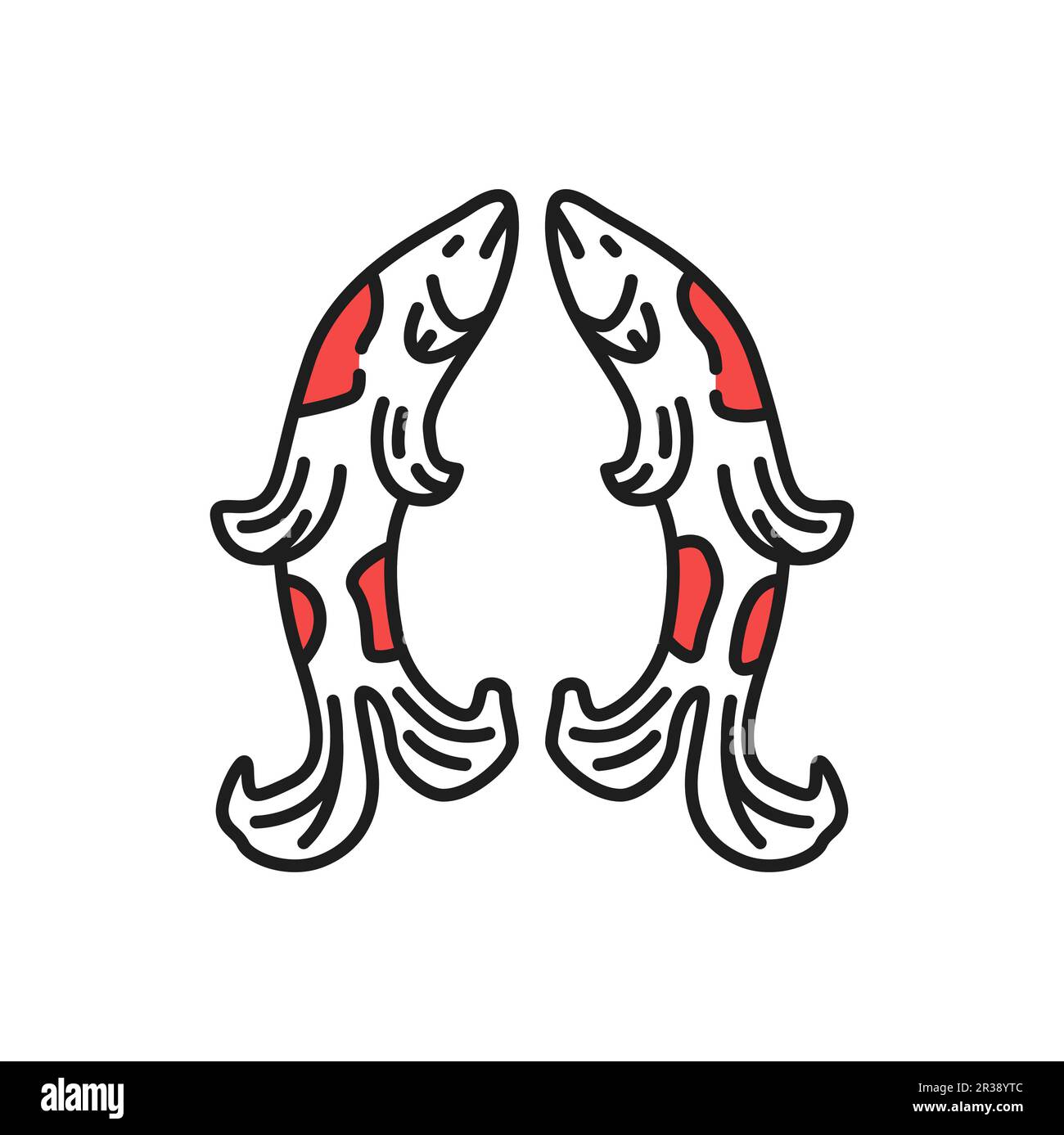 Buddhism symbol of golden fishes, Buddhist and Tibetan esoteric ...