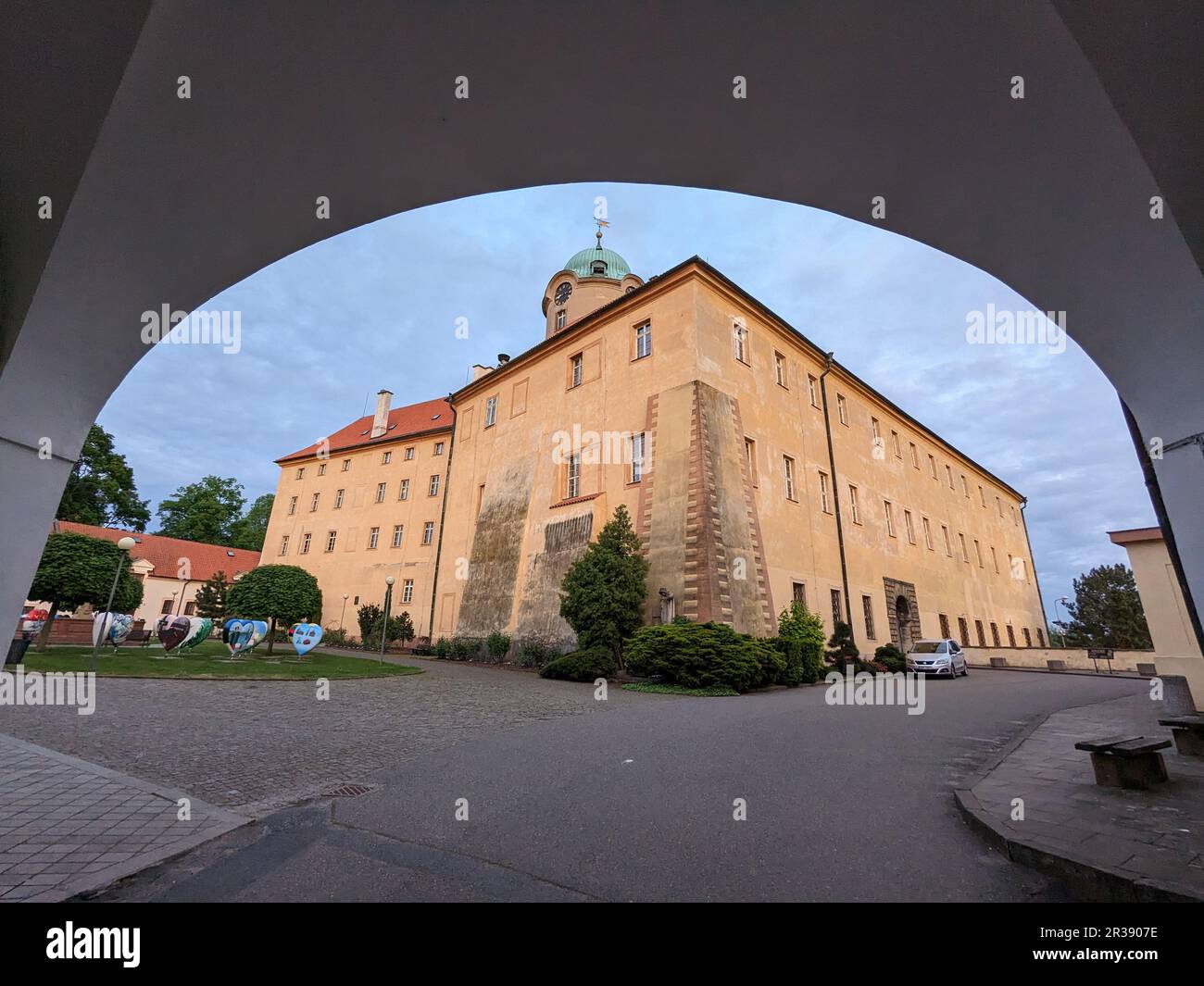 Spa town podebrady czech hi-res stock photography and images - Alamy