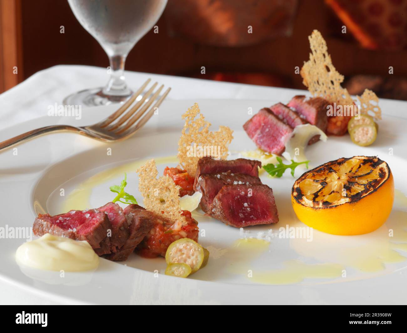 Parmesan wafer hi-res stock photography and images - Alamy