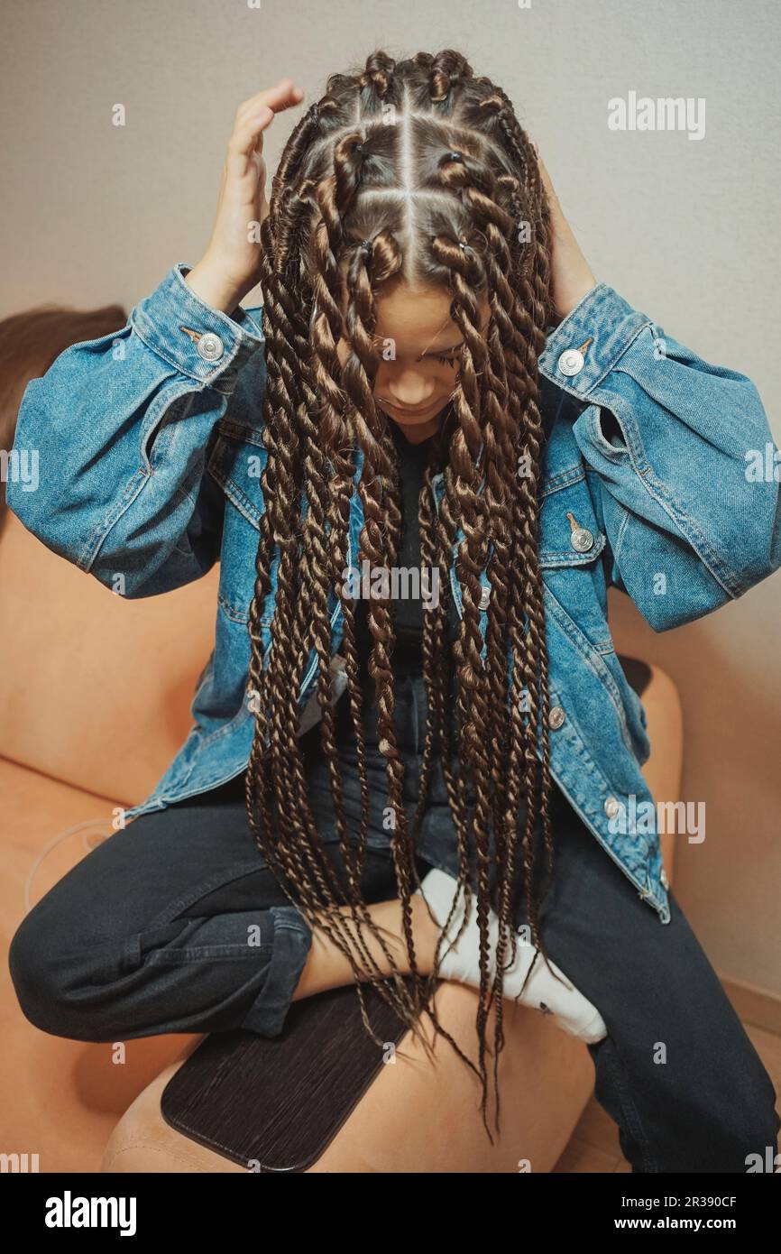 Thick Box Braids