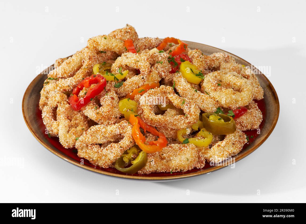 Breaded squid rings hi-res stock photography and images - Alamy