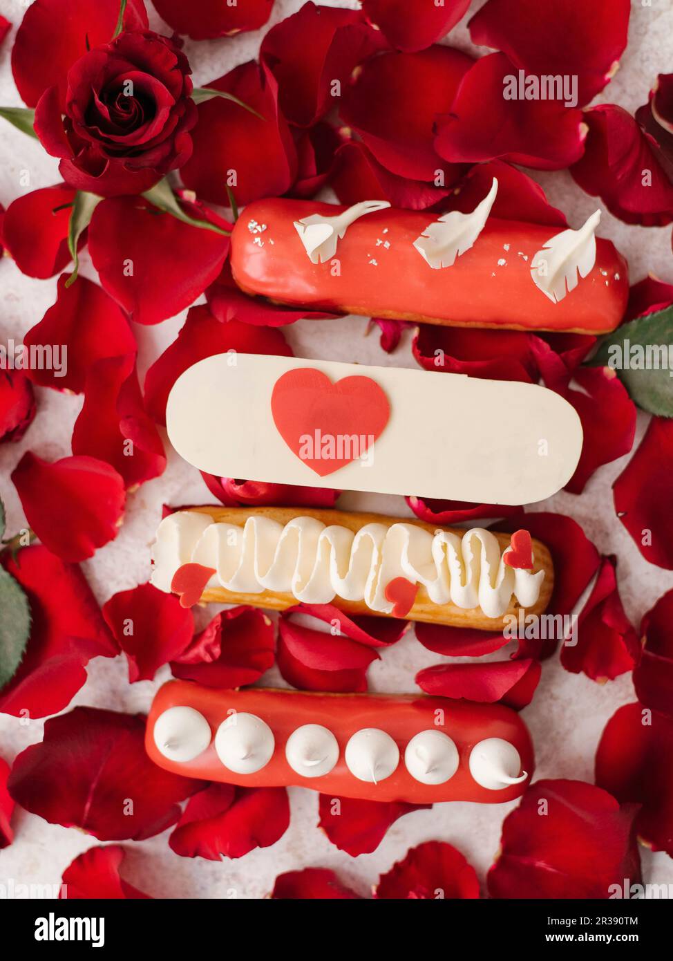 Eclairs rose hi-res stock photography and images - Alamy