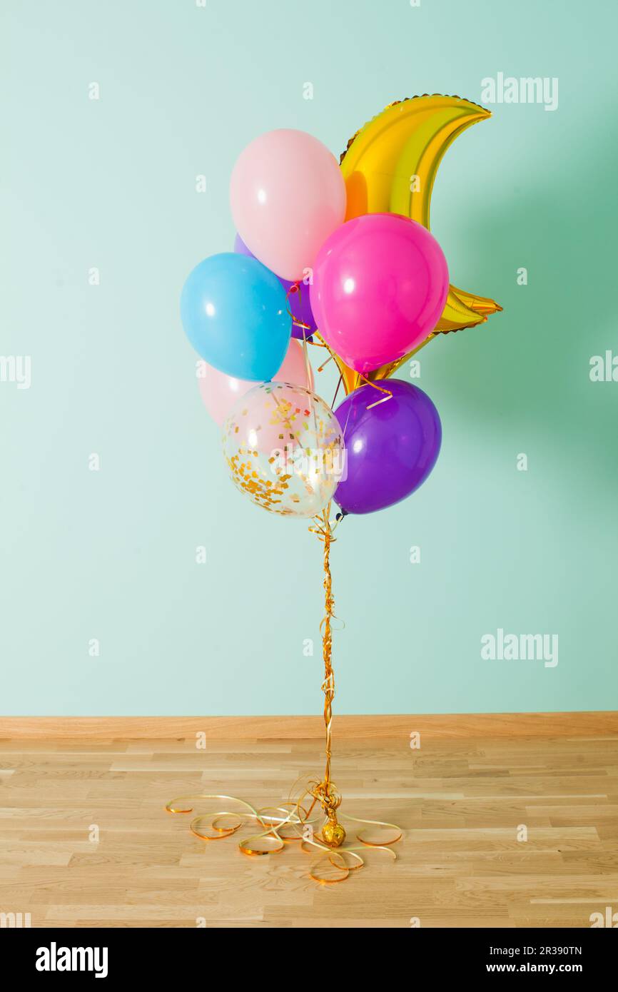 Vivid colorful balloons hi-res stock photography and images - Alamy