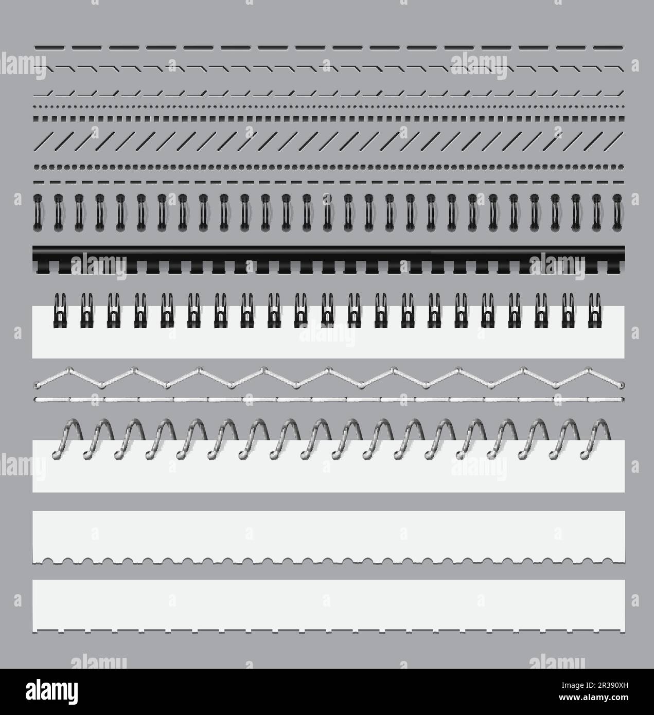 Binding divider Stock Vector Images - Alamy