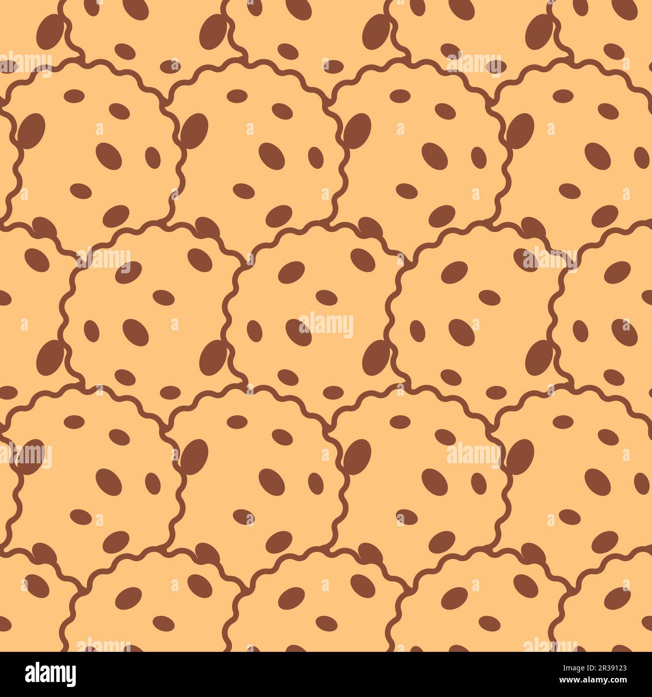 Cookie pattern seamless. Cookies background. Baby fabric texture Stock ...